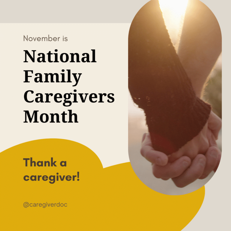 National Family Caregivers Month - November 2025